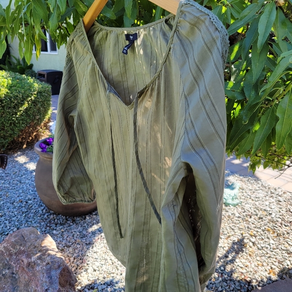 GAP | Tops | Embellished Gap Blouse | Poshmark